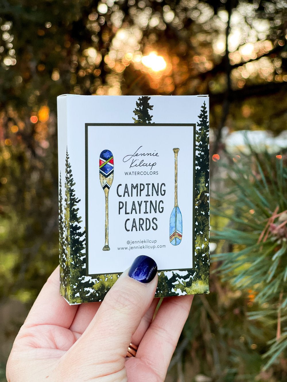 Jennie Kilcup Camping Playing Cards – Huck & Paddle